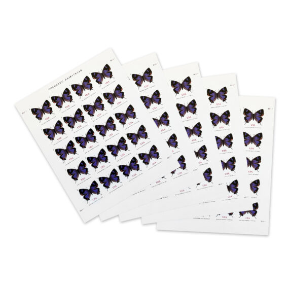 Colorado Hairstreak Stamps(Non-Machineable for Square Envelopes ...