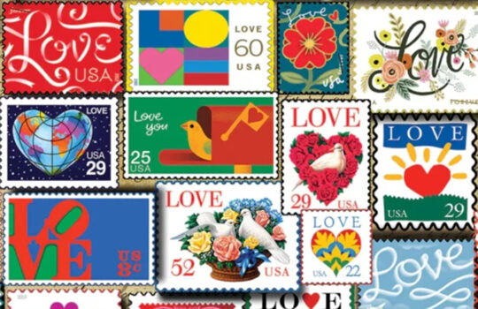 Colonial postrider labels promote Boston 2026 World Expo - Forever ...