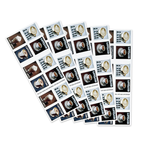 Espresso Drinks Stamps - Forever Stamp Store