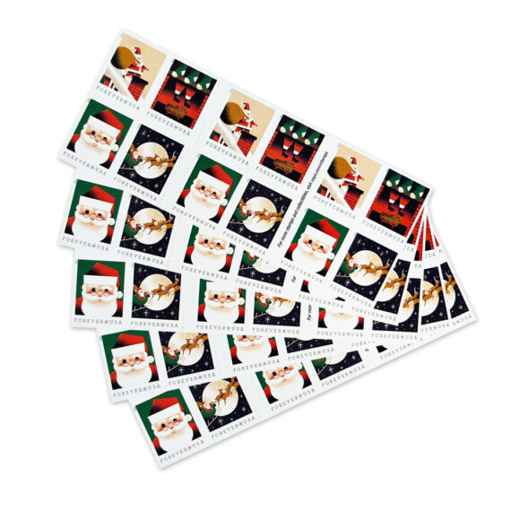 A Visit From St. Nick Stamps - Forever Stamp Store