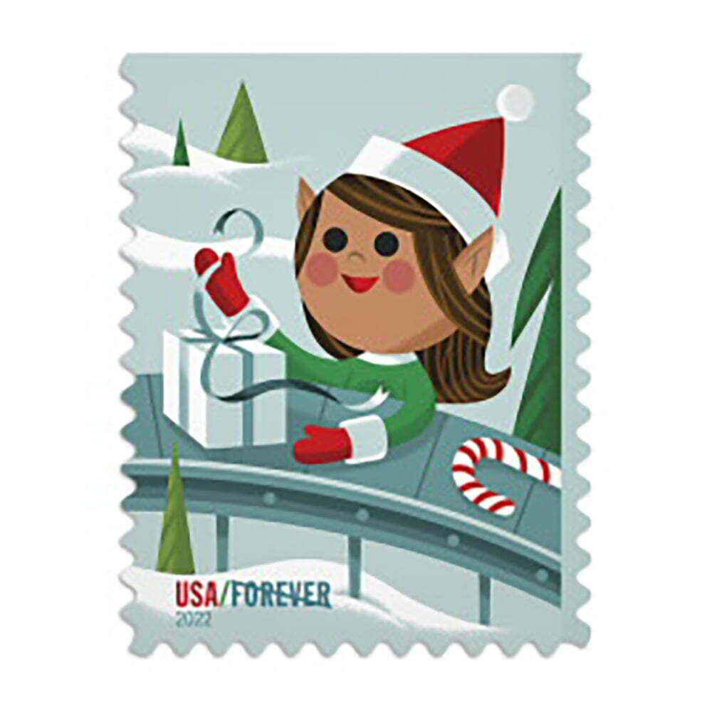 Recommended Stamps for Important Holidays:Christmas Postage Stamps ...