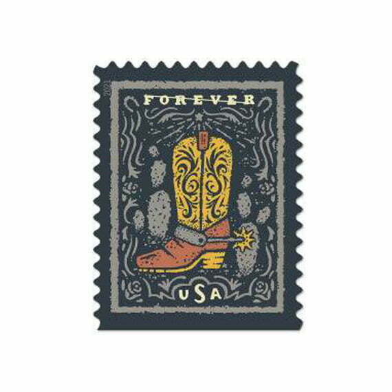 Western Wear Stamps - Forever Stamp Store