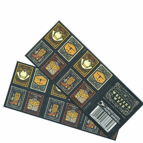Western Wear Stamps - Forever Stamp Store