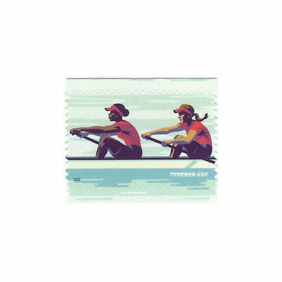 Women's Rowing Stamps - Forever Stamp Store