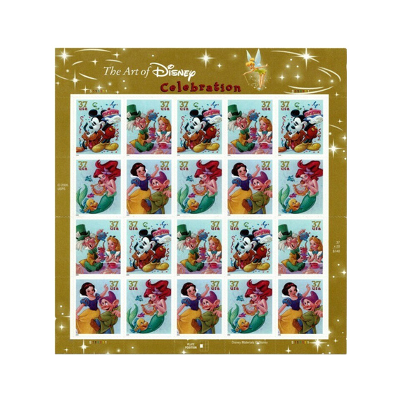 2005 37¢ Art of Disney Celebration Stamps - Forever Stamp Store