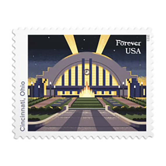 Railroad Stations Stamps - Forever Stamp Store