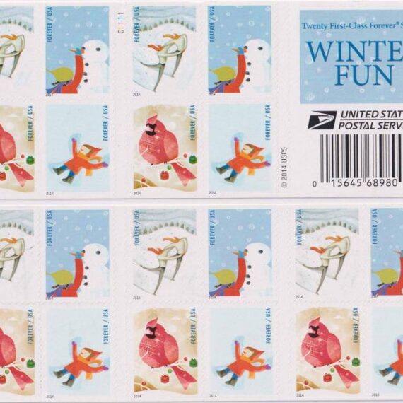 Winter Fun Stamps - Forever Stamp Store